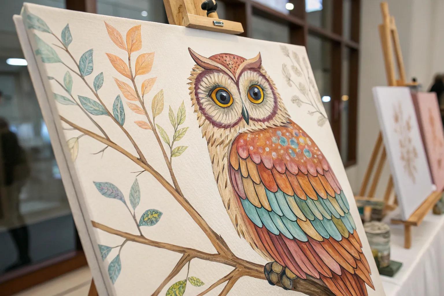 12+ Inspiring Owl Painting Ideas for Your Home
