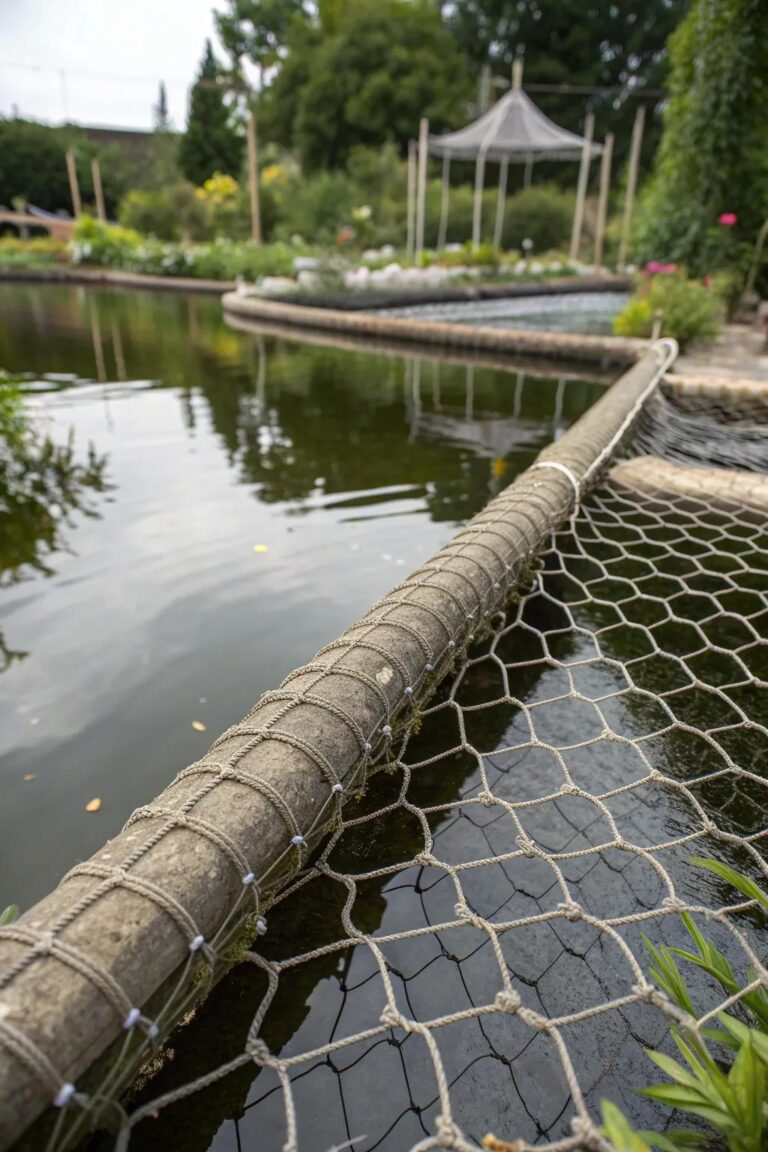12+ Creative Pond Netting Ideas for Your Garden