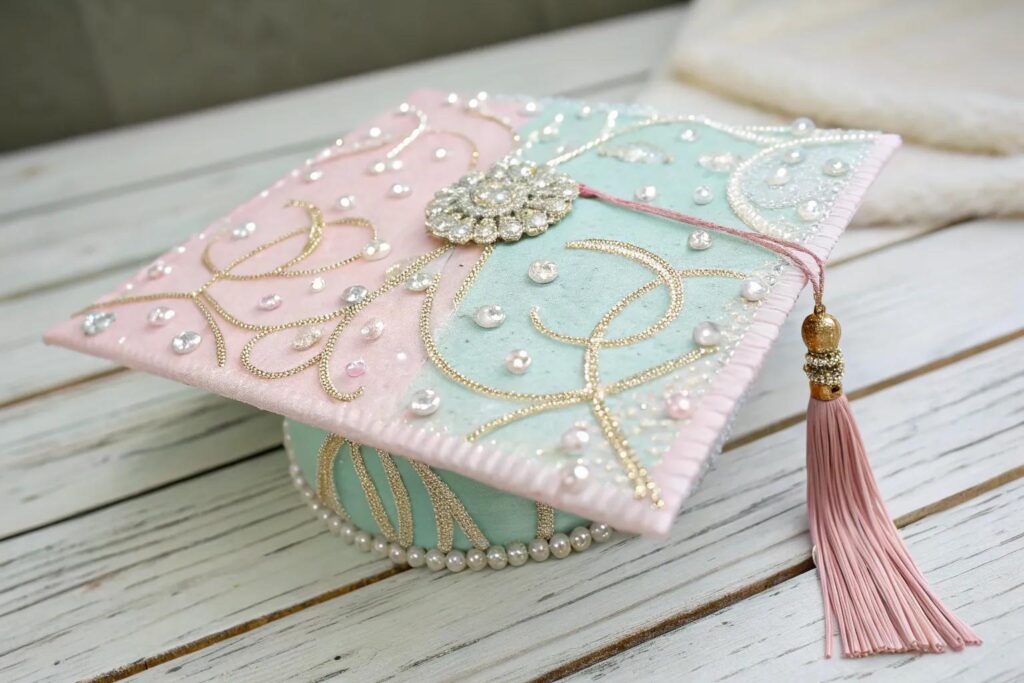 12+ Creative Bedazzled Graduation Cap Ideas