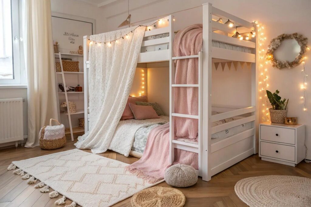 10+ Creative Bunk Bed Forts Ideas for Kids