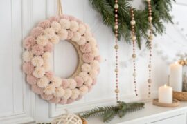 17+ Festive Christmas Crafts with Pom Poms