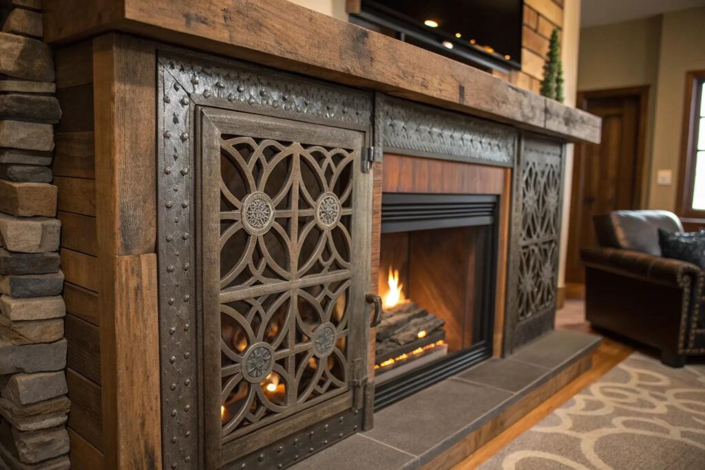 19+ Stylish Fireplace Ideas with TV for Cozy Homes