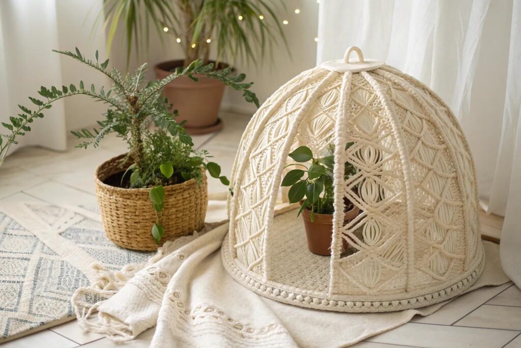 11+ Creative DIY Frost Covers for Plants Ideas