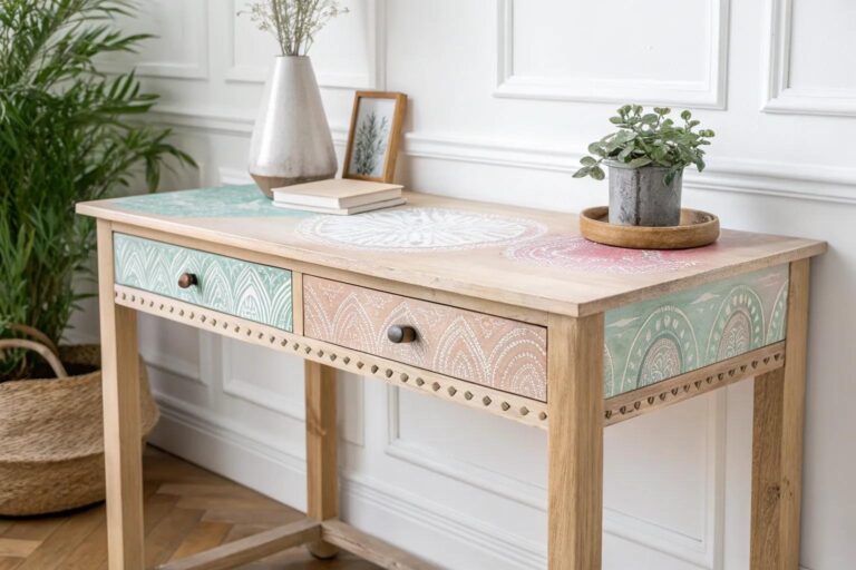 19+ Creative DIY Painted Desk Ideas