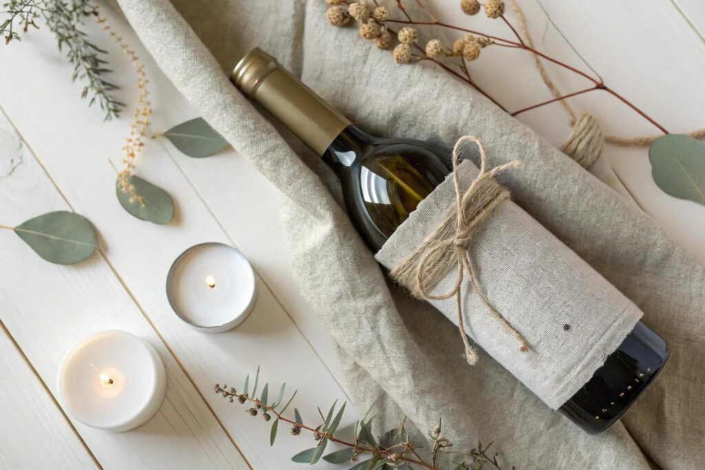 10+ Creative Ways to Wrap a Wine Bottle