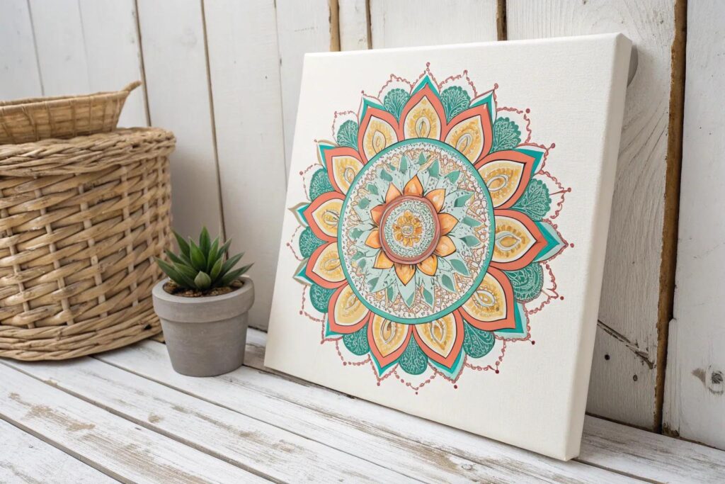 5+ Creative Girl Painting on Canvas Ideas