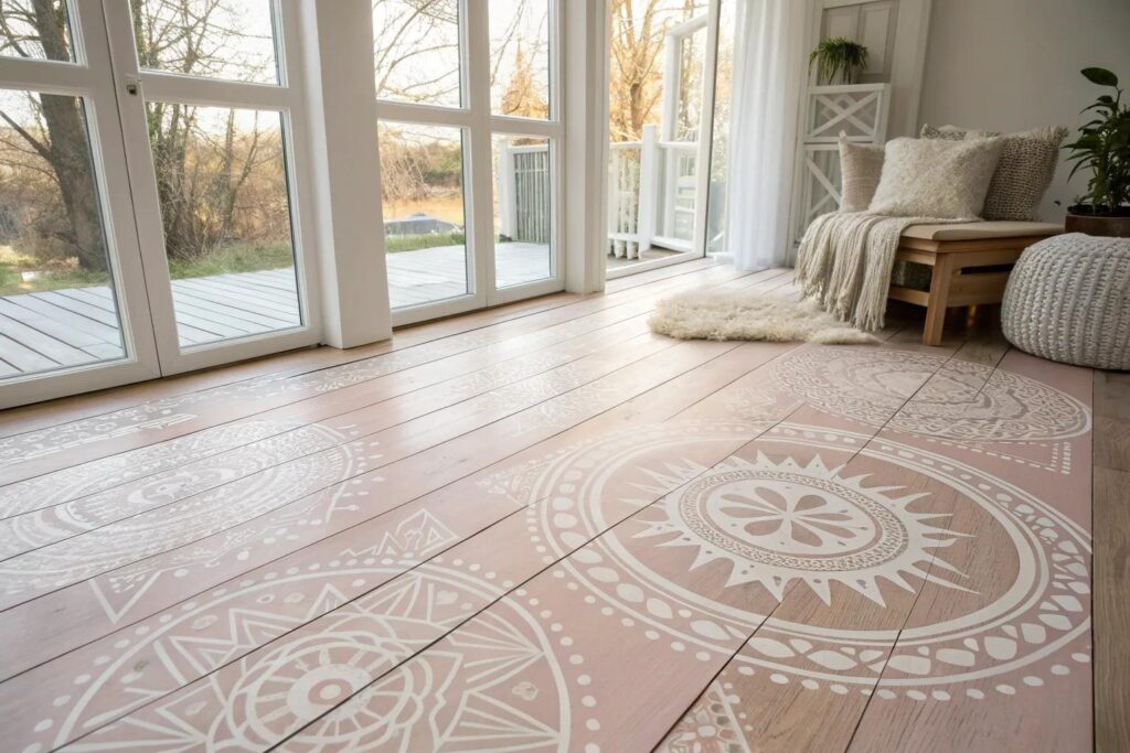 18+ Stunning Painted Floor Ideas for Every Room