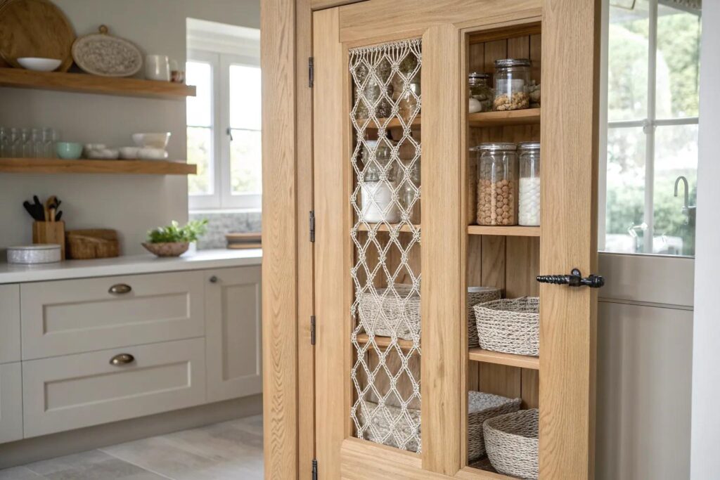 18+ Charming Pantry Screen Door Ideas