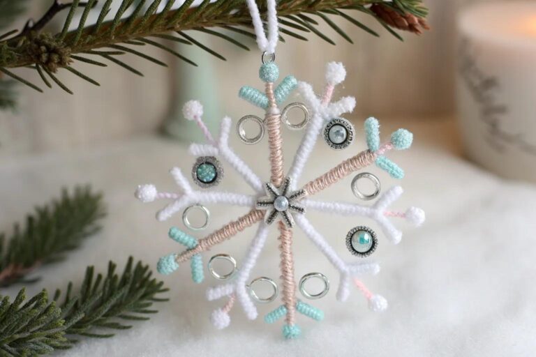 3 Creative Pipe Cleaner Ornament Ideas