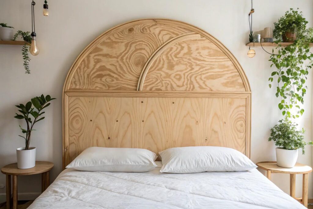 16+ Inspiring DIY Wood Headboard Ideas