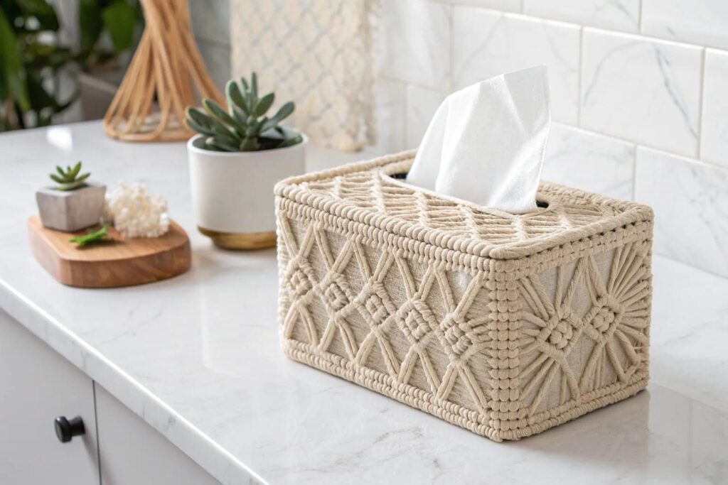 18+ Creative Tissue Box Cover Ideas for Your Home