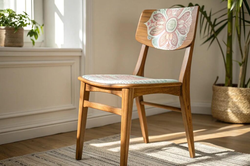 17+ Stylish Wooden Chair Makeover Ideas