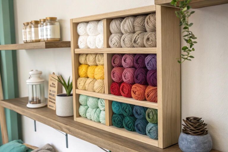 20+ Clever Yarn Storage Ideas for Small Spaces