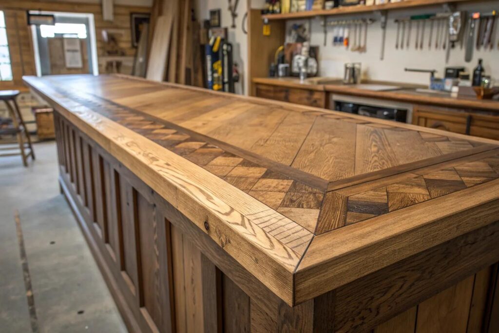 17+ Inspiring DIY Homemade Bar Top Ideas