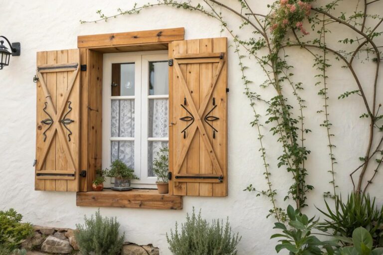 7+ Stylish Homemade Shutter Design Ideas