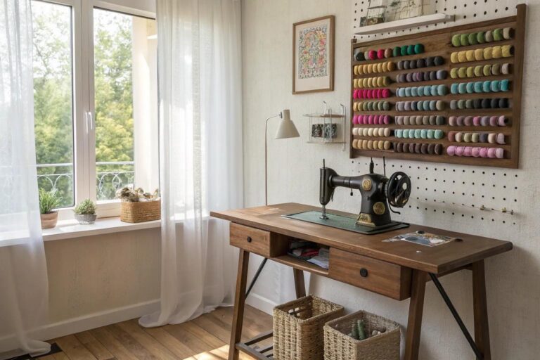 19+ Inspiring Sewing Craft Room Ideas