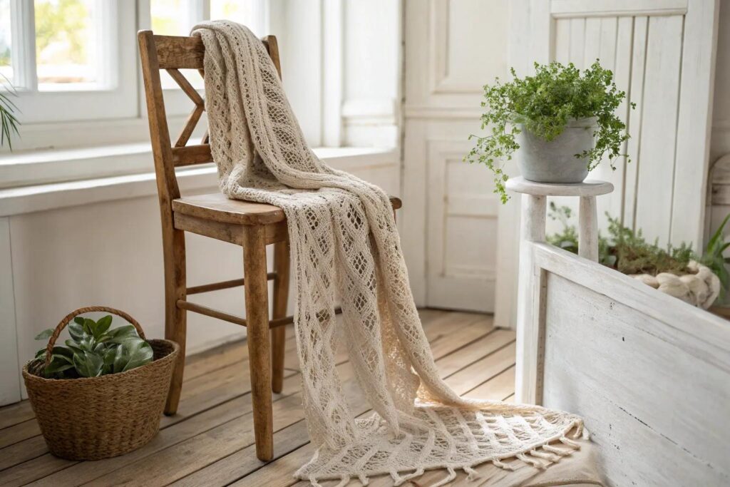 15+ Chic Crochet Ideas Using Thin Yarn