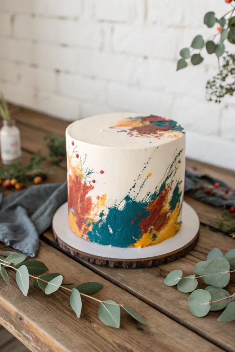 7+ Creative Paint Splatter Cake Ideas to Try